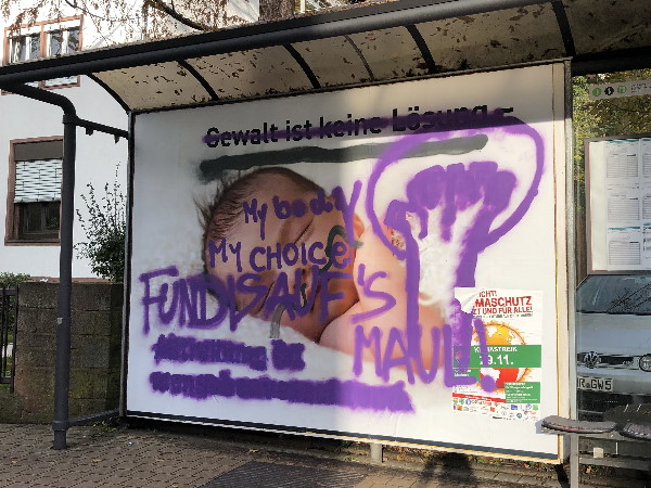 Jusos empören sich über Plakatwerbung der IVUM – Jeder ist gleich wertvoll!